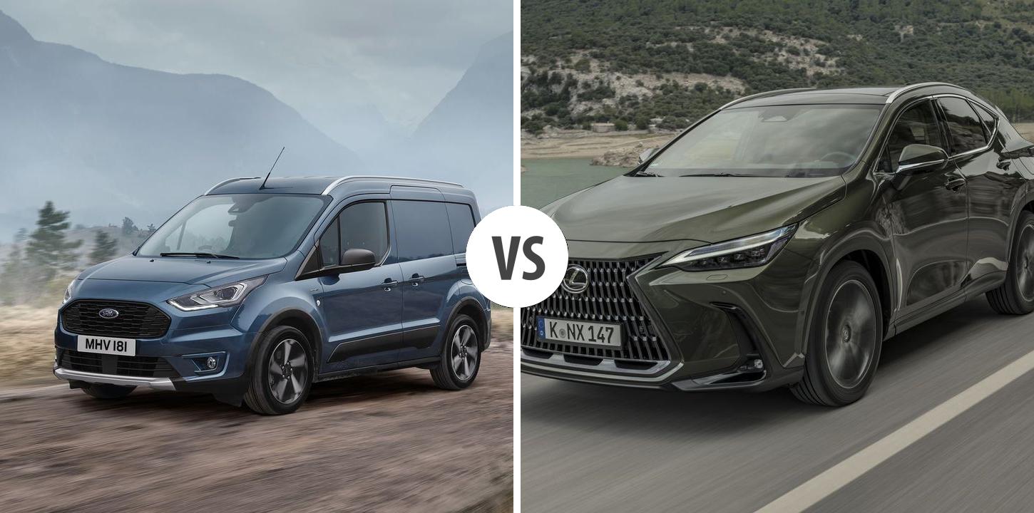 Ford Transit Connect Hochdach-Kombi VS Lexus NX Autovergleich | AUTOGOTT.DE