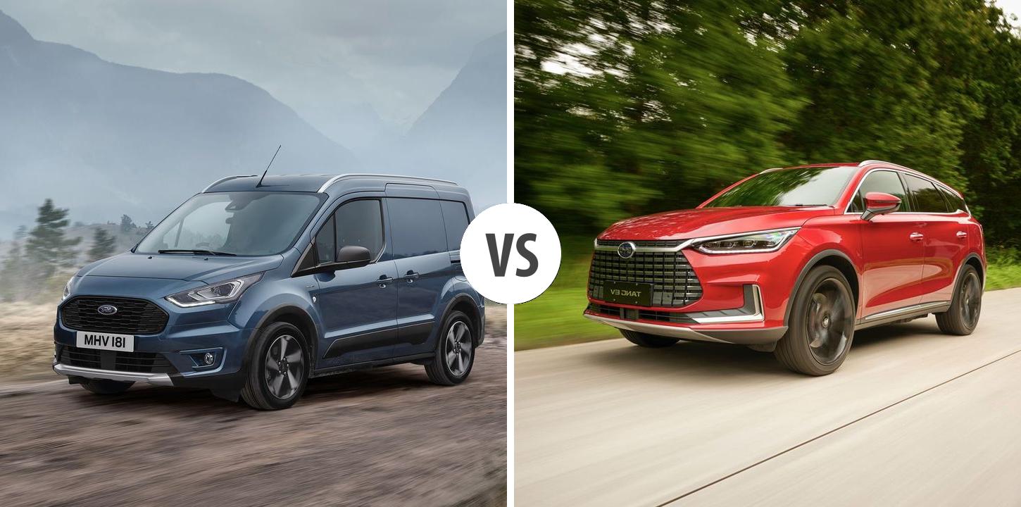 Ford Transit Connect Transporter VS BYD Tang – Vergleiche Preise ...