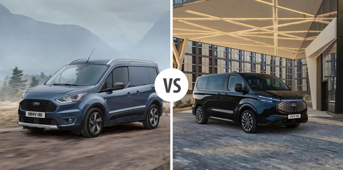 Ford Transit Connect Transporter VS Ford Tourneo Custom Autovergleich ...