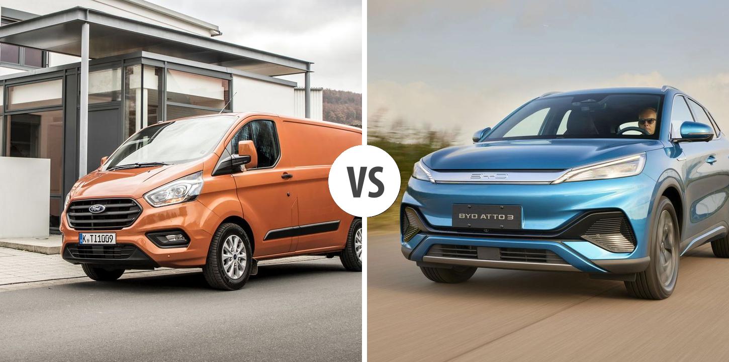 Ford Transit Custom Transporter VS BYD Atto 3 – Vergleiche Preise ...
