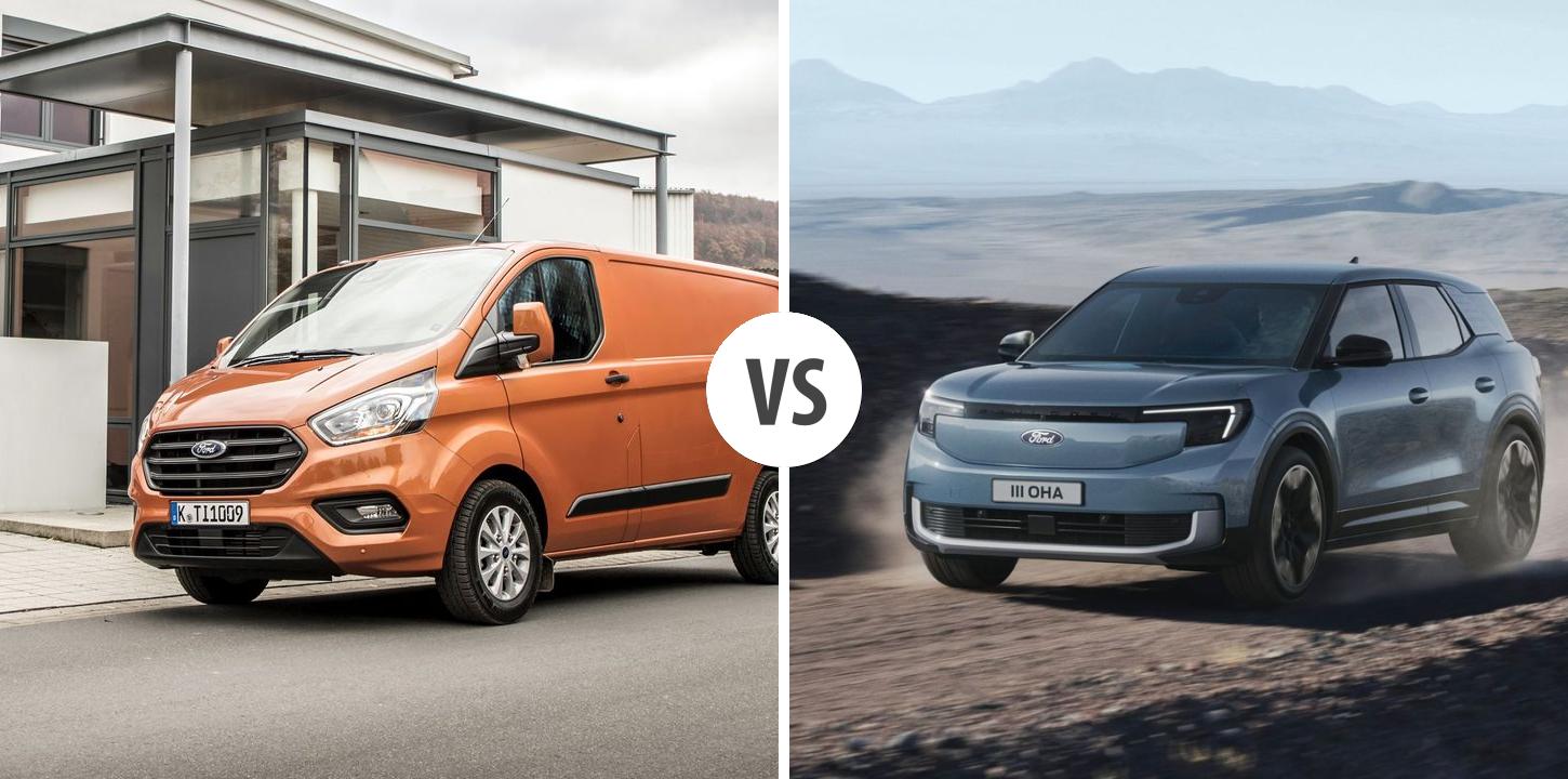 Ford Transit Custom Transporter VS Ford Explorer EV – Vergleiche Preise ...