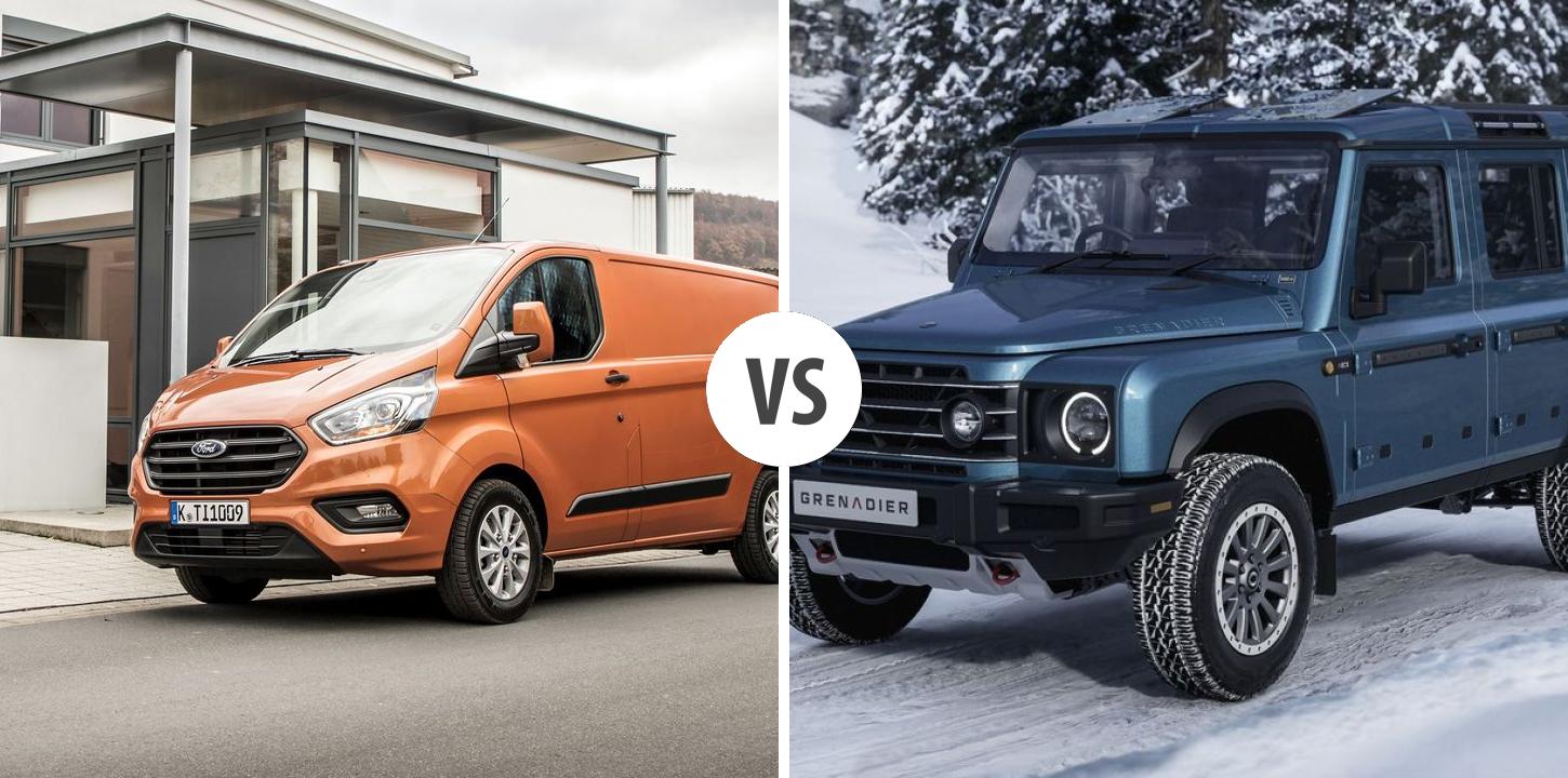 Ford Transit Custom Transporter VS INEOS Grenadier – Vergleiche Preise ...