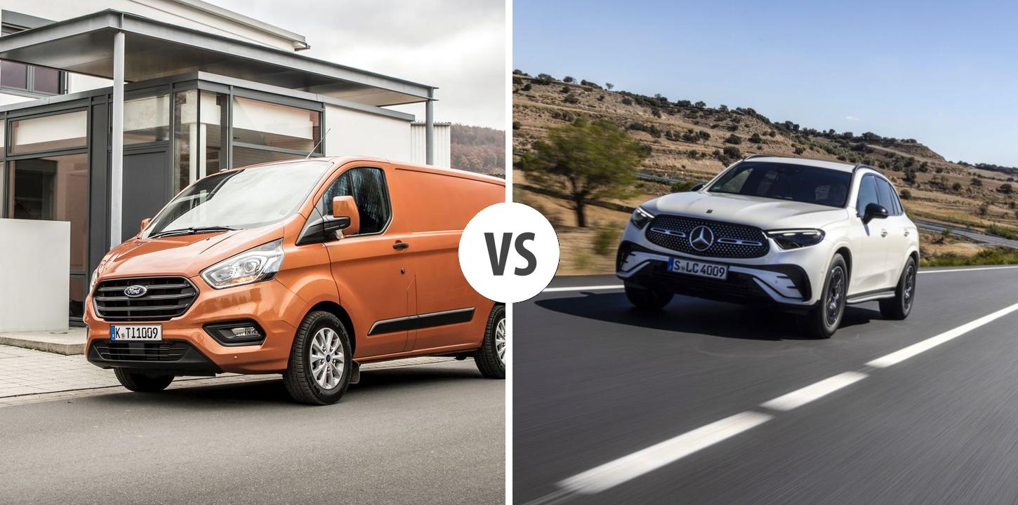 Ford Transit Custom Transporter VS Mercedes GLC – Vergleiche Preise ...