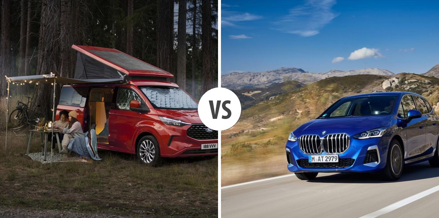 Ford Transit Custom Wohnmobil VS BMW 2er Active Tourer – Vergleiche ...