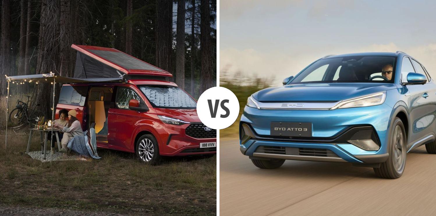 Ford Transit Custom Wohnmobil VS BYD Atto 3 – Vergleiche Preise ...