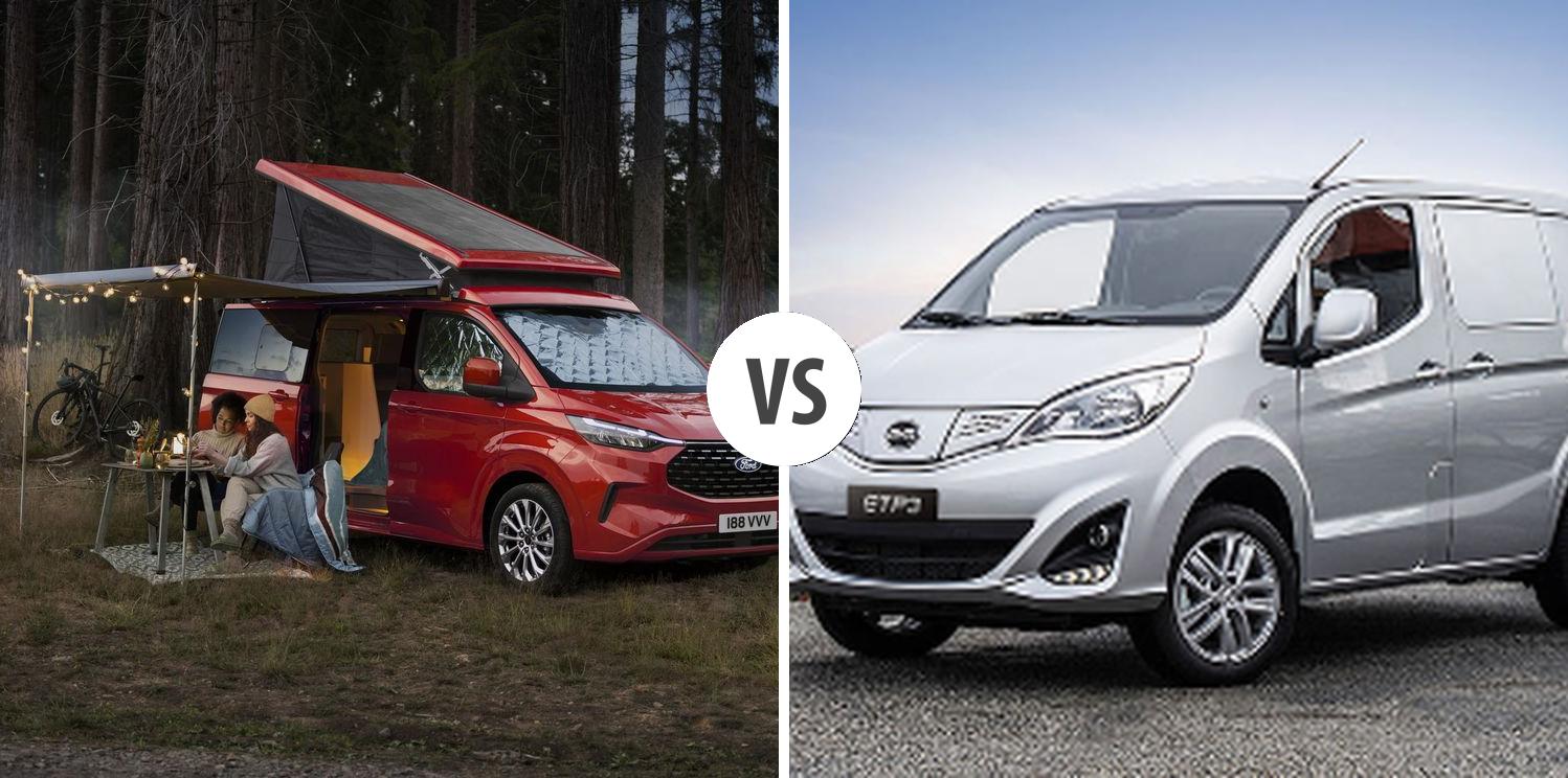 Ford Transit Custom Wohnmobil VS BYD ETP3 – Vergleiche Preise, Leistung ...