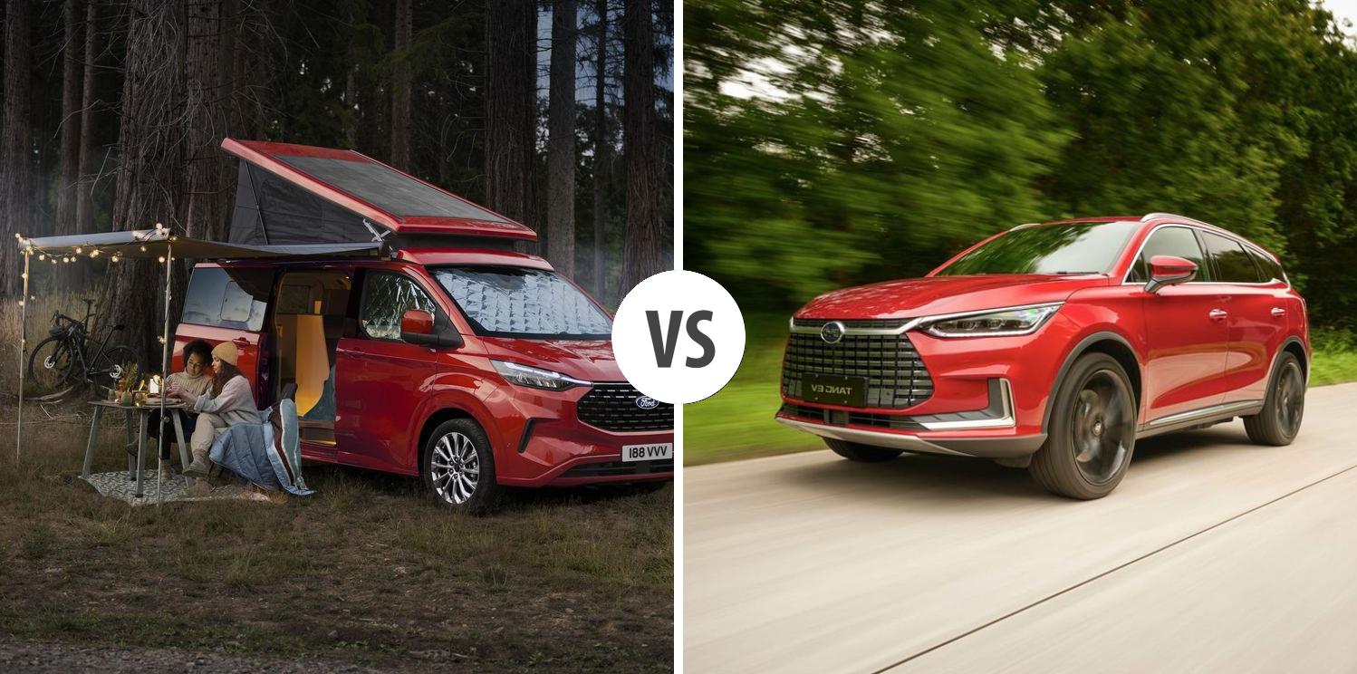 Ford Transit Custom Wohnmobil VS BYD Tang – Vergleiche Preise, Leistung ...