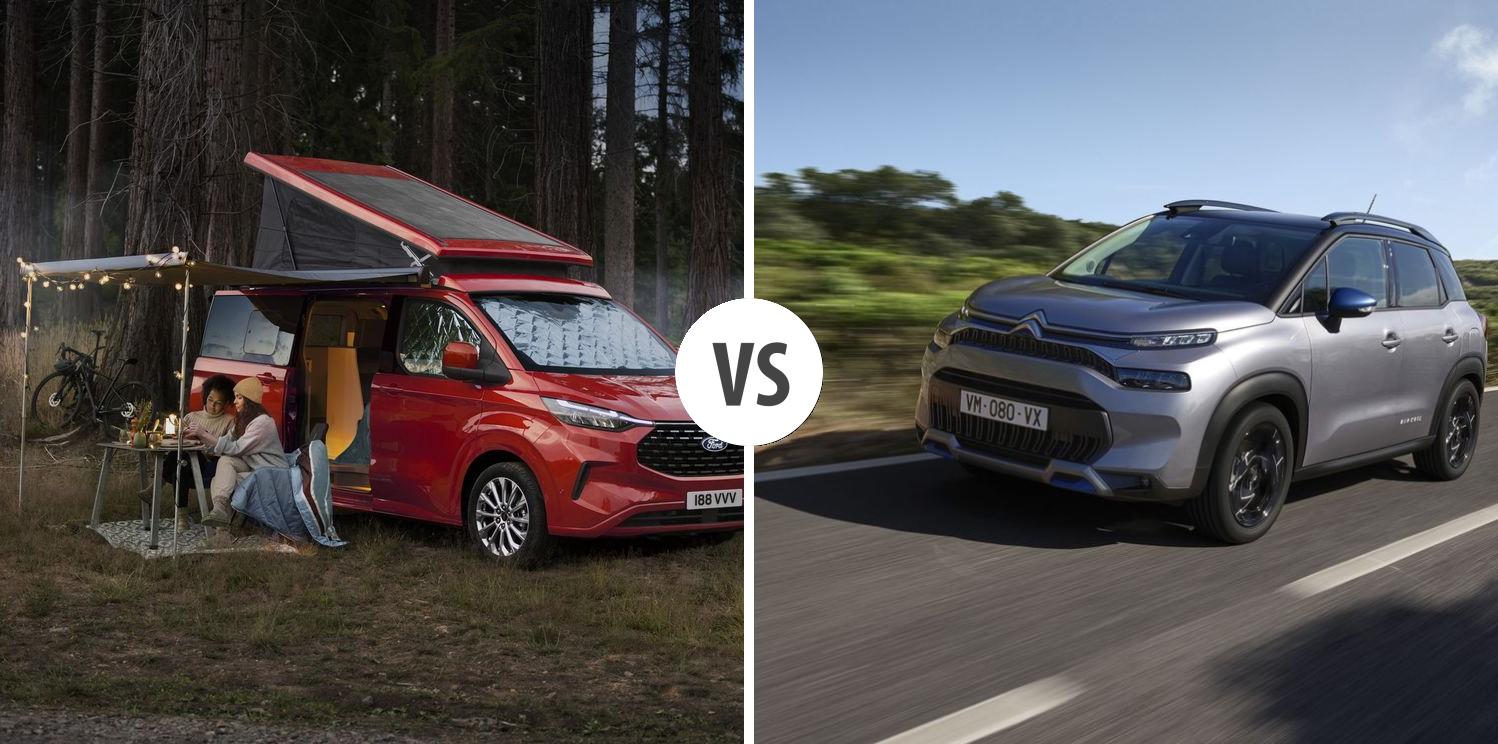 Ford Transit Custom Wohnmobil VS Citroën C3 Aircross Autovergleich ...