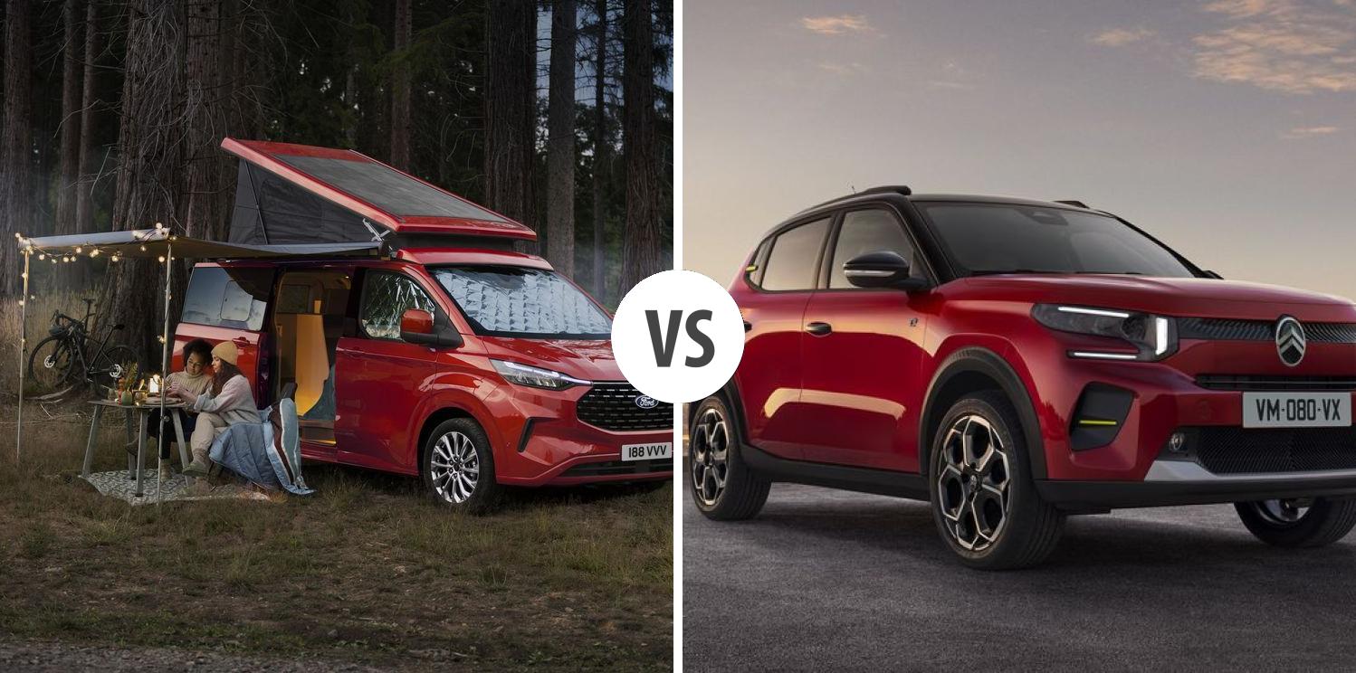 Ford Transit Custom Wohnmobil VS Citroën ë-C3 – Vergleiche Preise ...