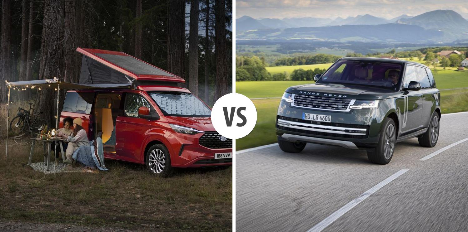 Ford Transit Custom Wohnmobil VS Land Rover Range Rover Autovergleich ...