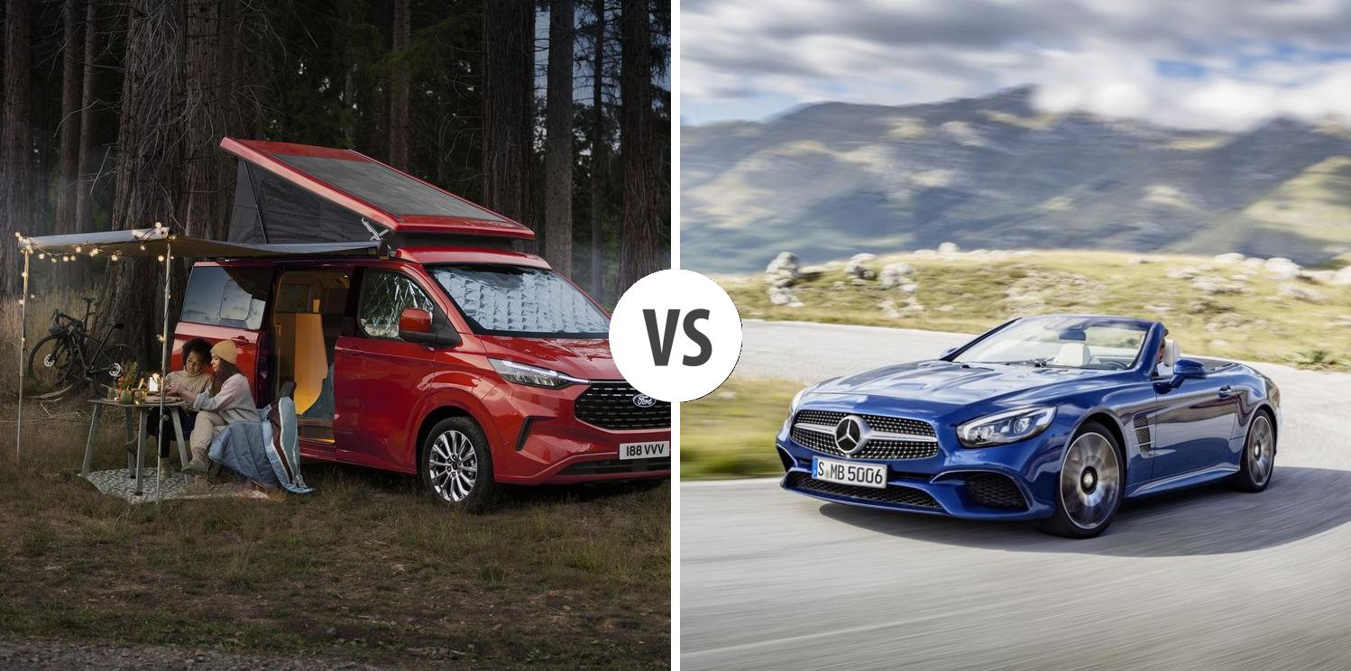 Ford Transit Custom Wohnmobil VS Mercedes SL – Vergleiche Preise ...