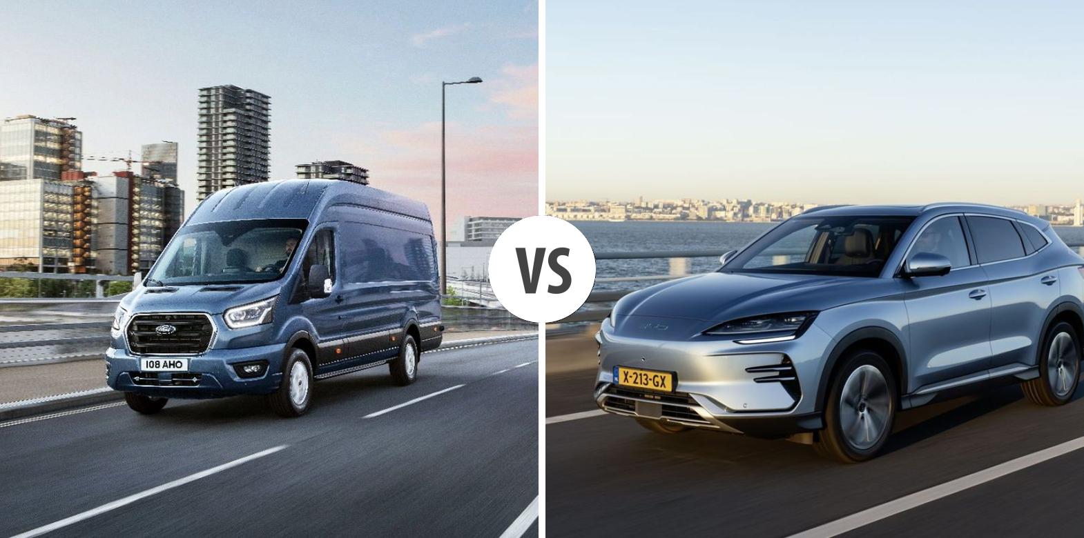 Ford Transit Kastenwagen VS BYD Seal U Hybrid – Vergleiche Preise ...