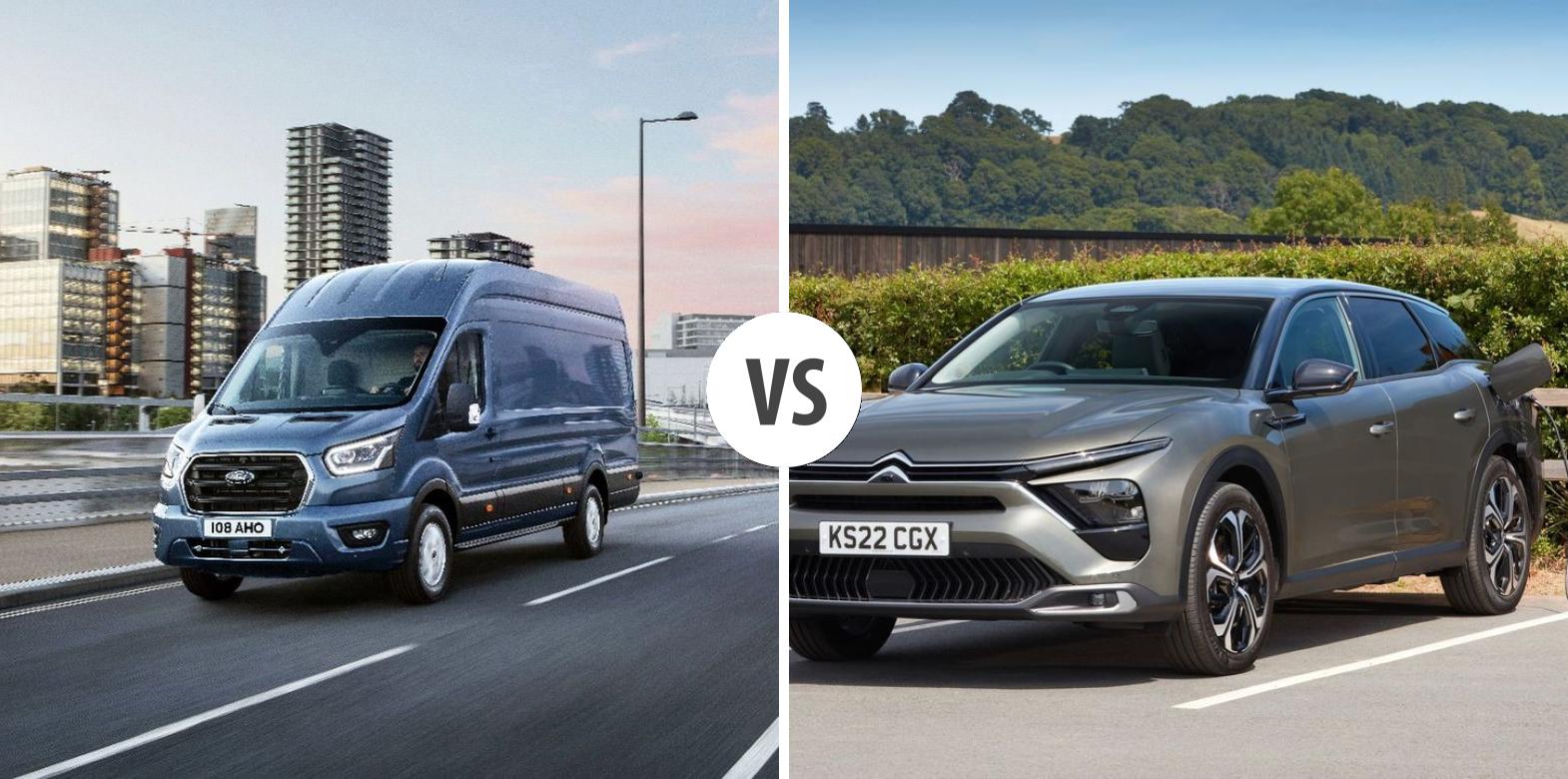 Ford Transit VS Citroën C5 X – Vergleiche Preise, Leistung, Kofferraum ...