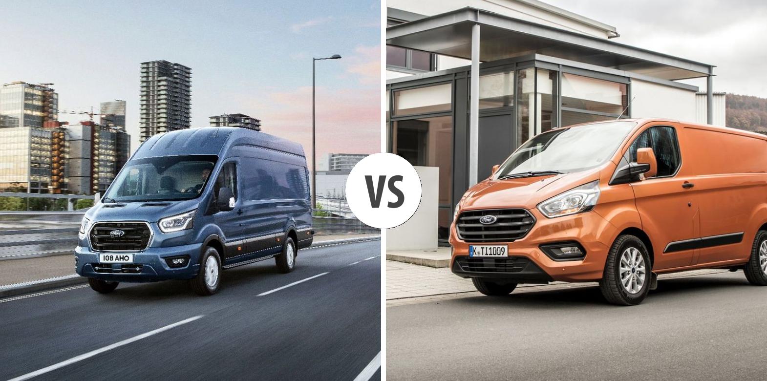 Ford Transit VS Ford Transit Custom Transporter – Vergleiche Preise ...