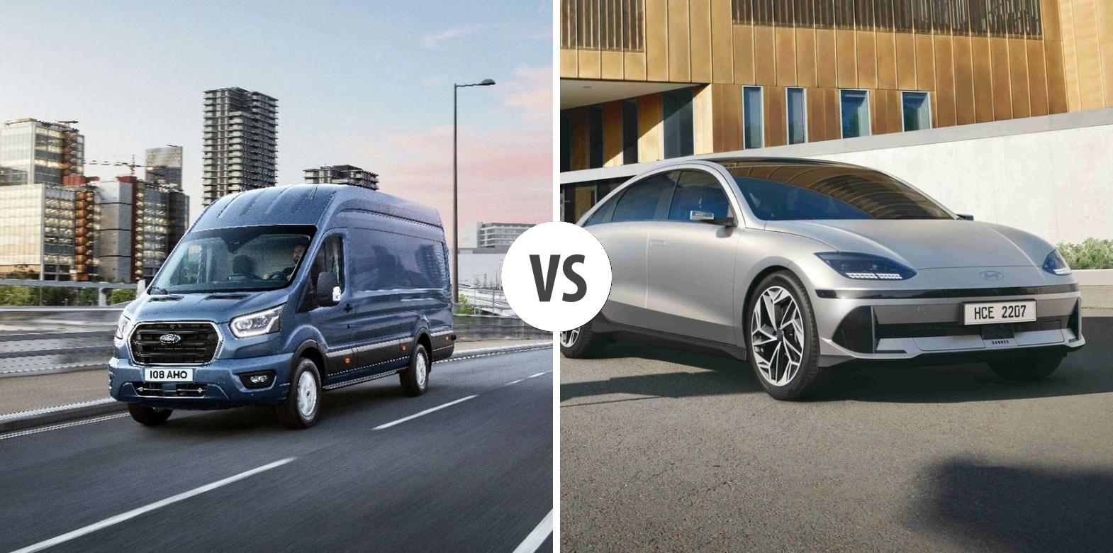 Ford Transit VS Hyundai IONIQ 6 – Vergleiche Preise, Leistung ...