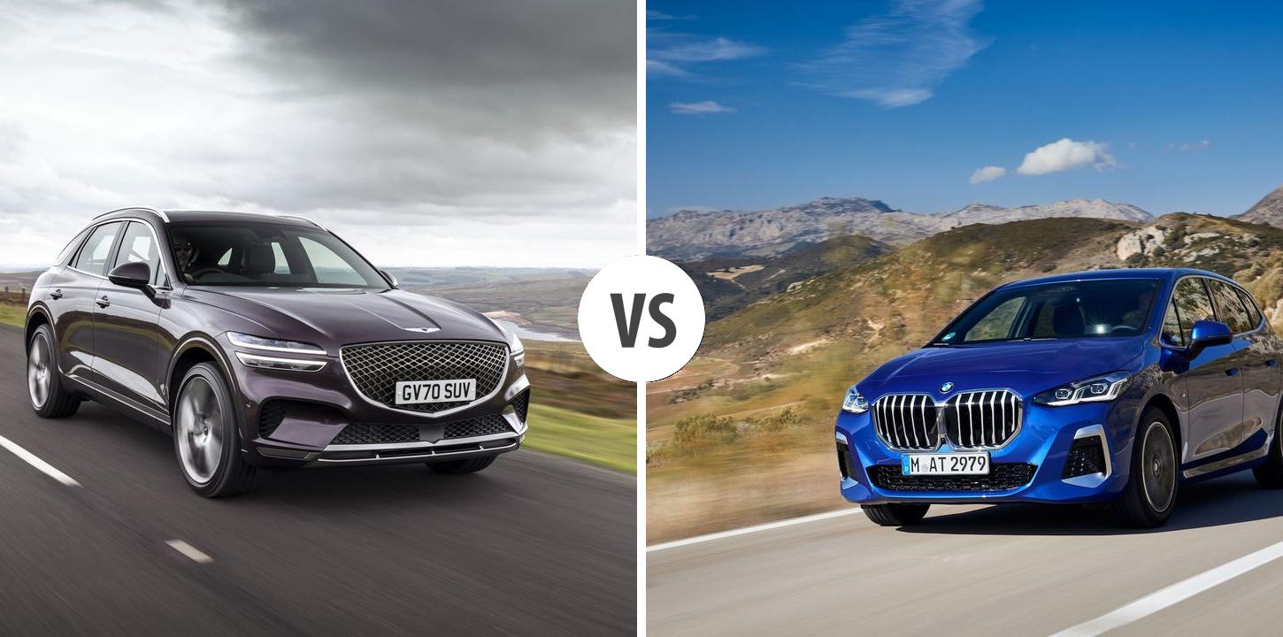 Genesis Electrified GV70 VS BMW 2er Active Tourer Autovergleich | AUTOGOTT.DE