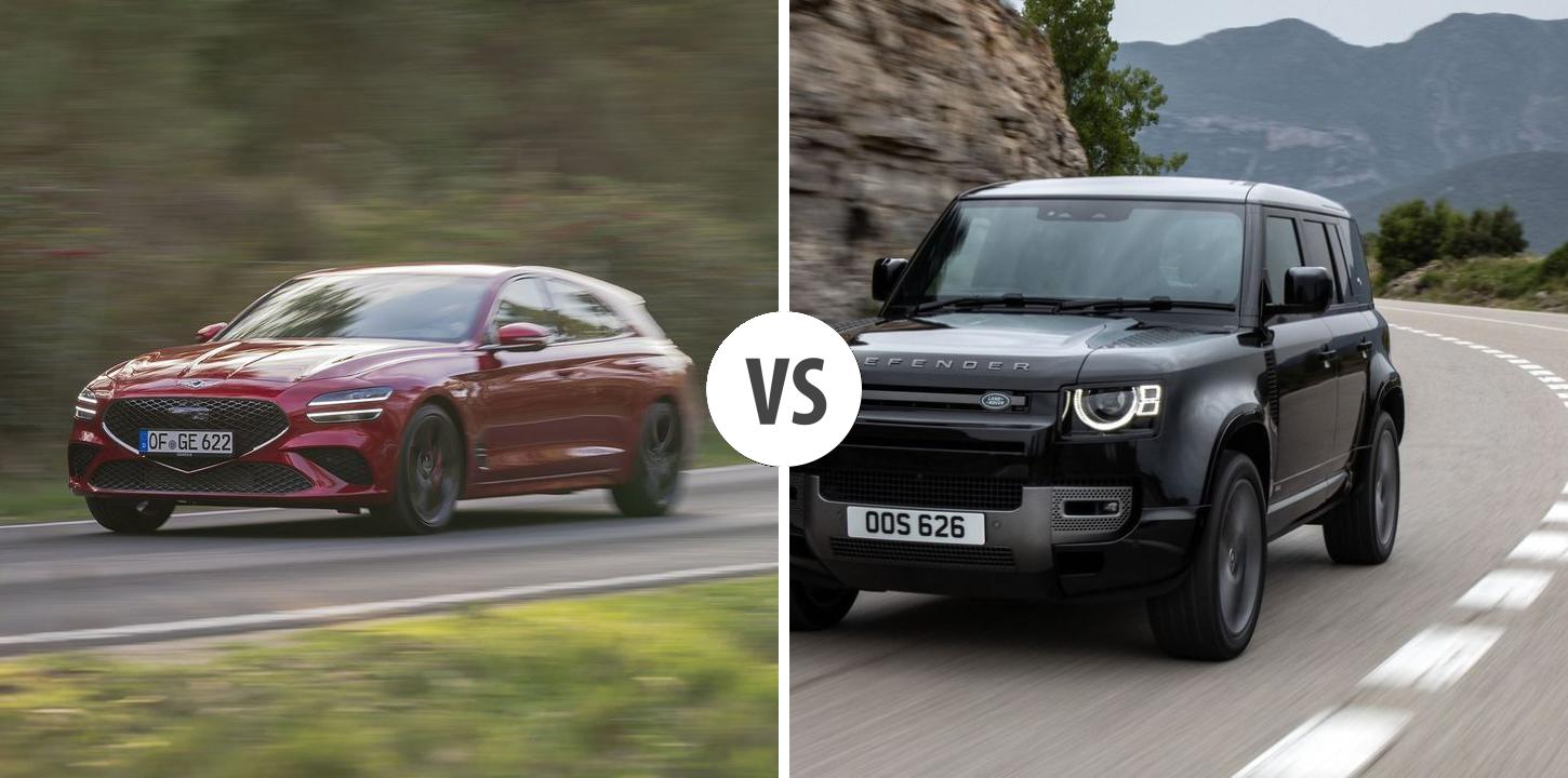Genesis G70 Shooting Brake VS Land Rover Defender – Vergleiche Preise ...