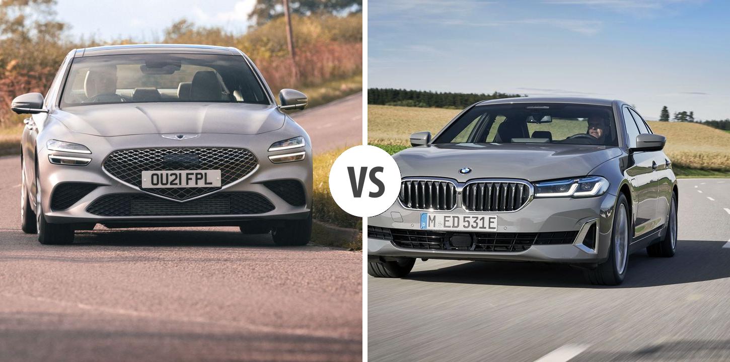 Genesis G70 VS BMW 5er Limousine – Vergleiche Preise, Leistung, Kofferraum & Ausstattungen ...