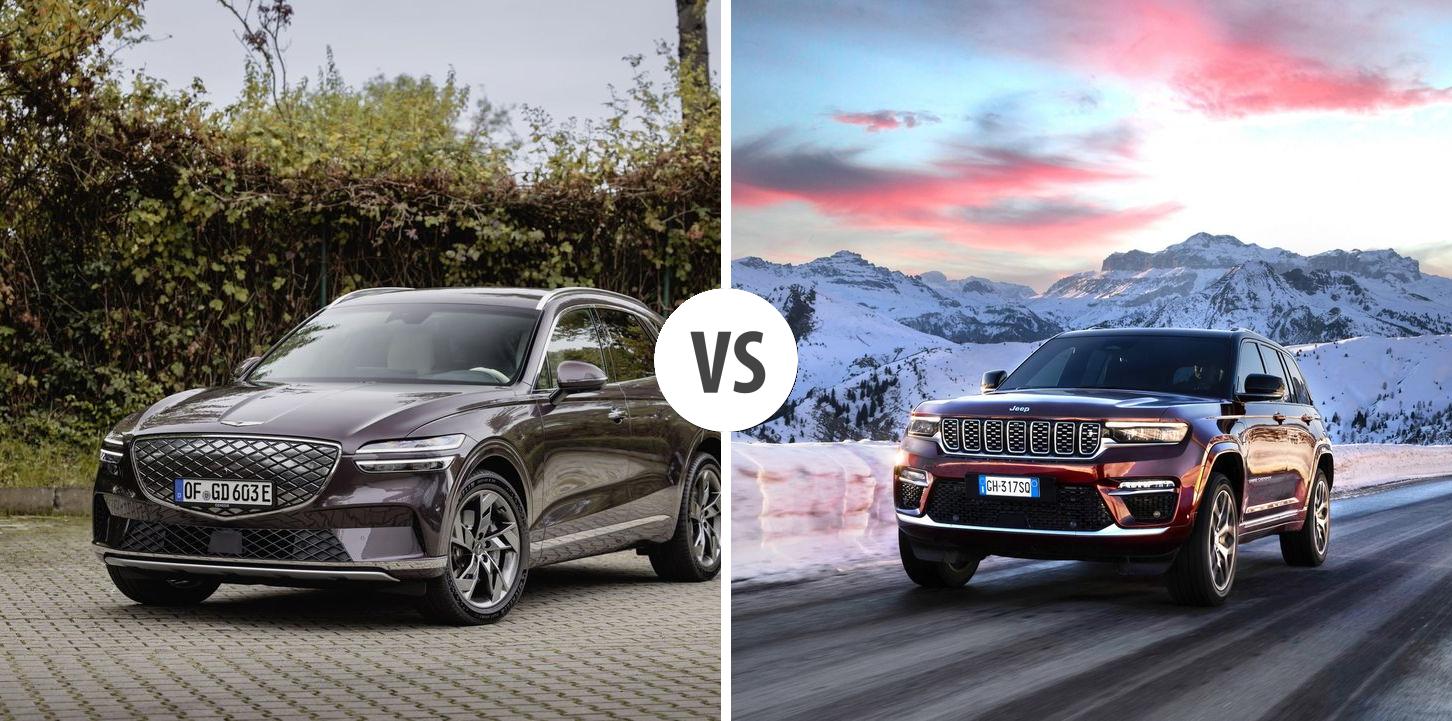 Genesis GV70 VS Jeep Grand Cherokee Autovergleich | AUTOGOTT.DE