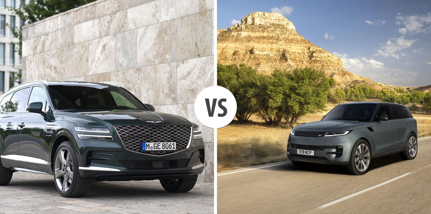Genesis GV80 VS Land Rover Range Rover Sport Autovergleich | AUTOGOTT.DE