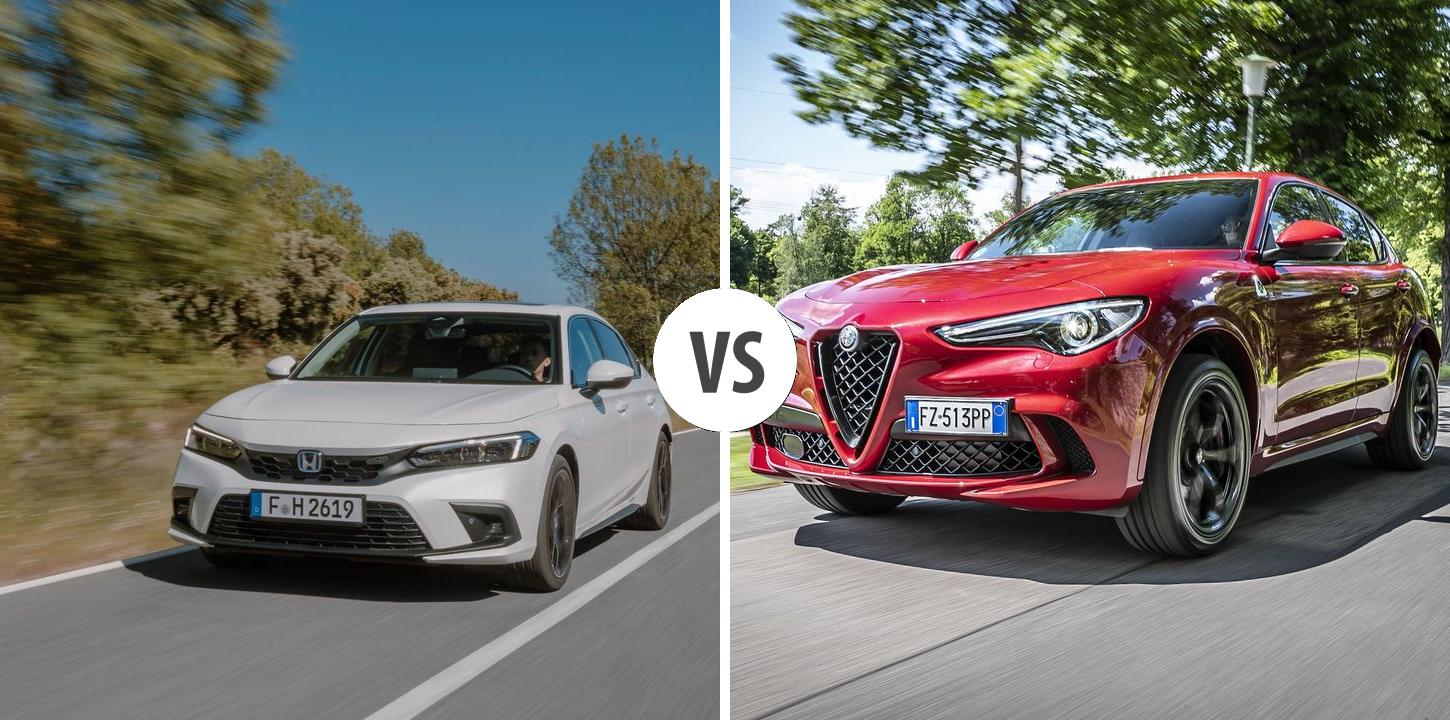 Honda Civic VS Alfa Romeo Stelvio – Vergleiche Preise, Leistung ...