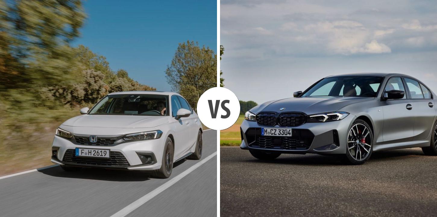 Honda Civic VS BMW 3er Limousine – Vergleiche Preise, Leistung ...
