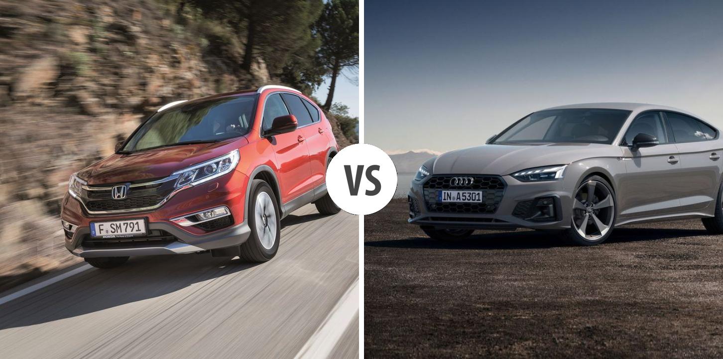 Honda CR-V VS Audi A5 Sportback – Vergleiche Preise, Leistung ...