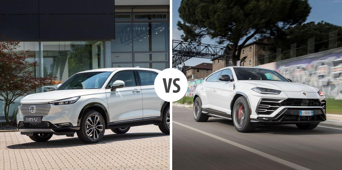 Honda HR-V VS Lamborghini Urus – Vergleiche Preise, Leistung ...