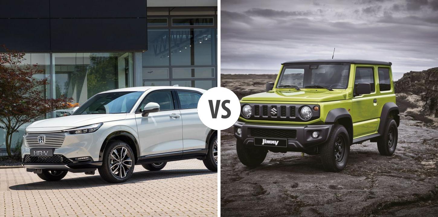 Honda HR-V VS Suzuki Jimny – Vergleiche Preise, Leistung, Kofferraum ...