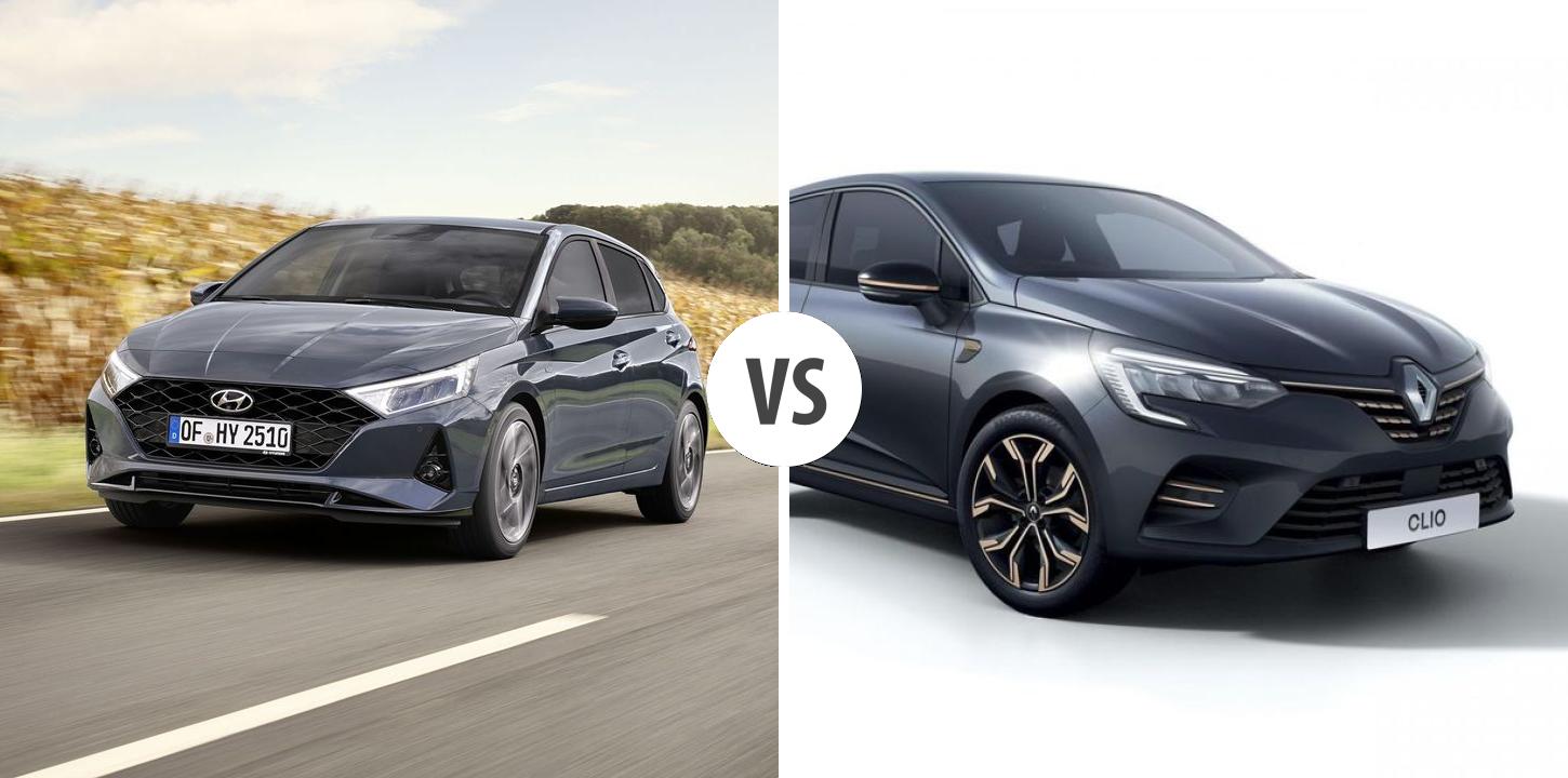 Hyundai i20 VS Renault Clio – Vergleiche Preise, Leistung, Kofferraum ...