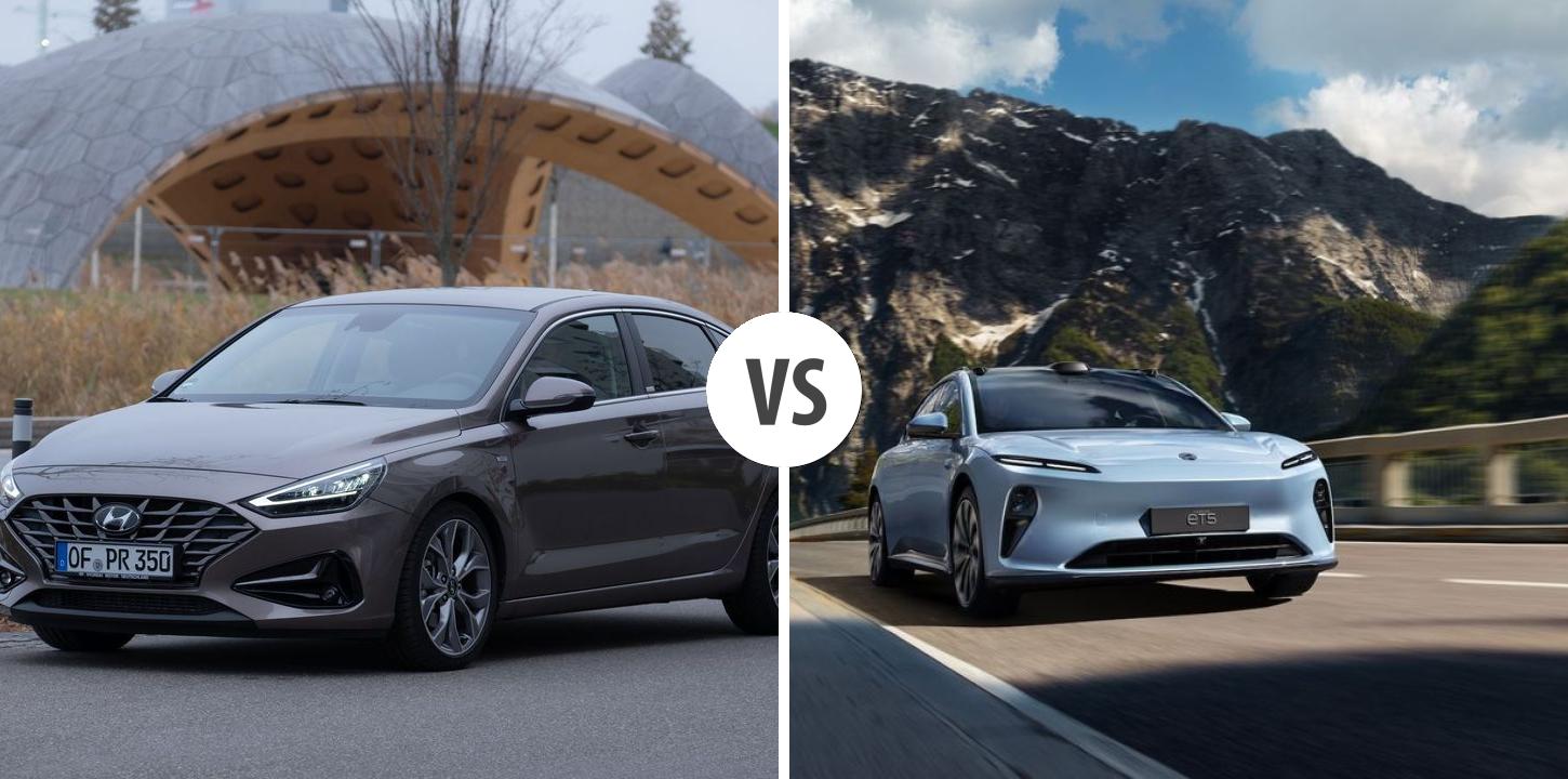 Hyundai i30 Fastback VS Nio ET5 Touring Autovergleich | AUTOGOTT.DE
