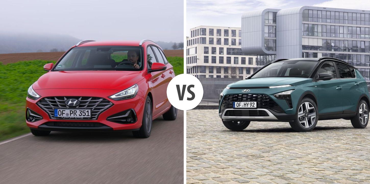 Hyundai i30 Kombi VS Hyundai Bayon – Vergleiche Preise, Leistung ...