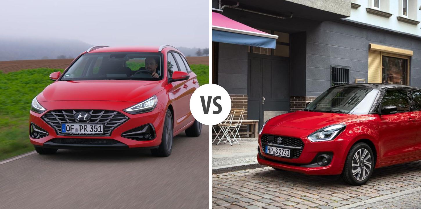 Hyundai i30 Kombi VS Suzuki Swift – Vergleiche Preise, Leistung ...
