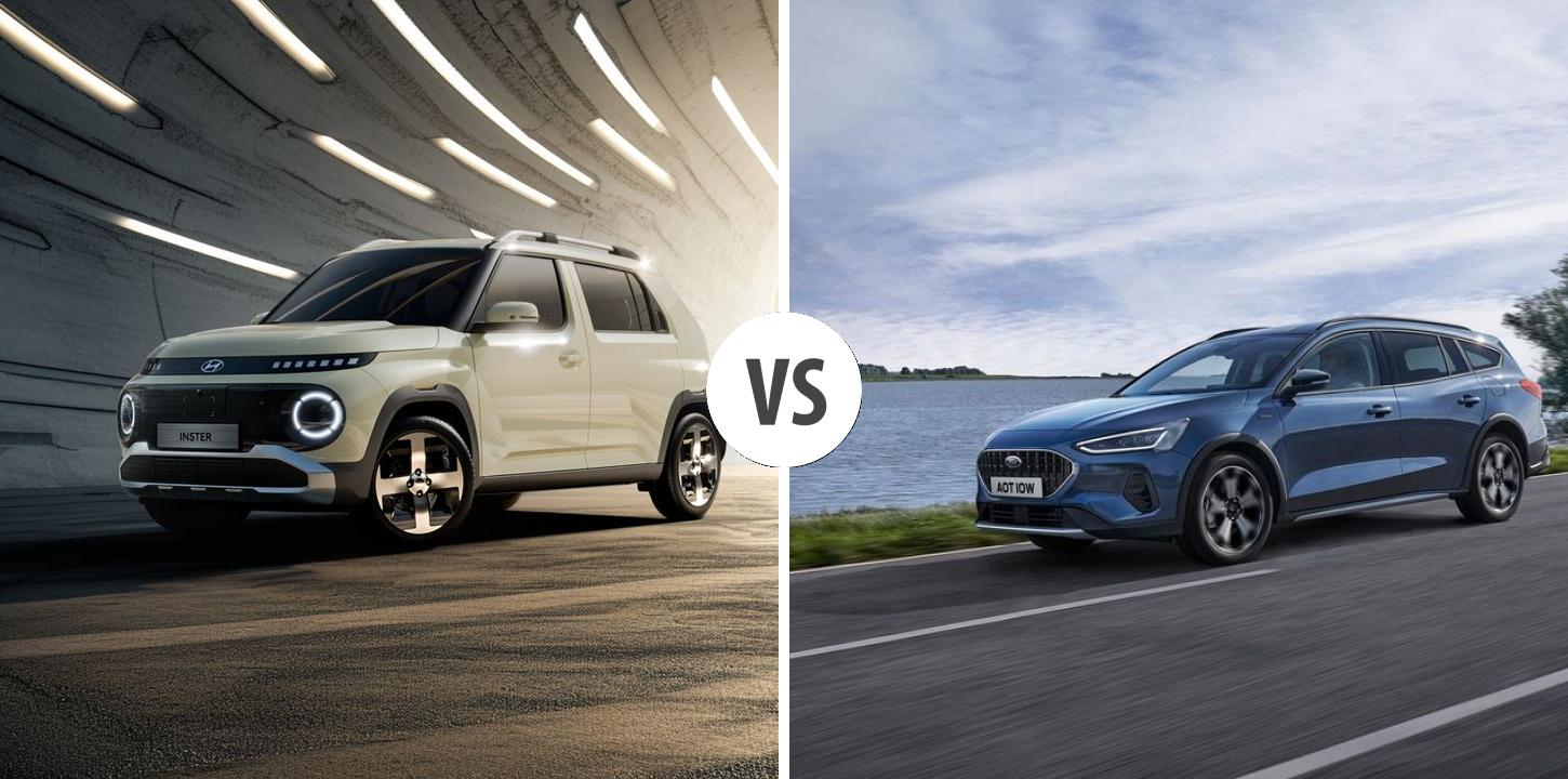 Hyundai Inster VS Ford Focus Turnier – Vergleiche Preise, Leistung ...