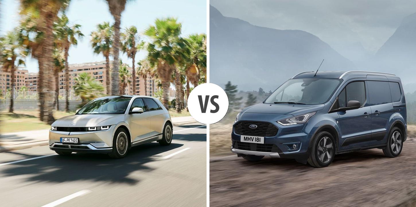 Hyundai IONIQ 5 VS Ford Transit Connect Transporter – Vergleiche Preise ...