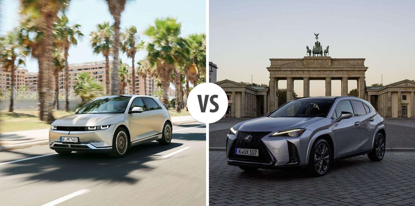 Hyundai IONIQ 5 VS Lexus UX – Vergleiche Preise, Leistung, Kofferraum ...