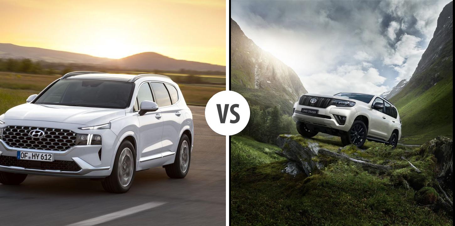 Hyundai Santa Fe VS Toyota Land Cruiser – Vergleiche Preise, Leistung ...