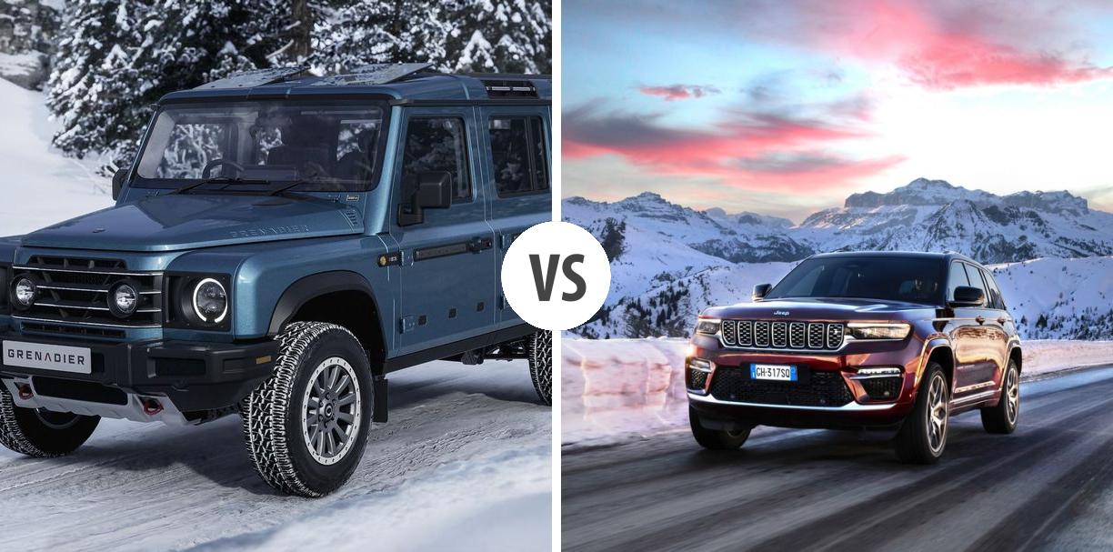 INEOS Grenadier VS Jeep Grand Cherokee – Vergleiche Preise, Leistung ...