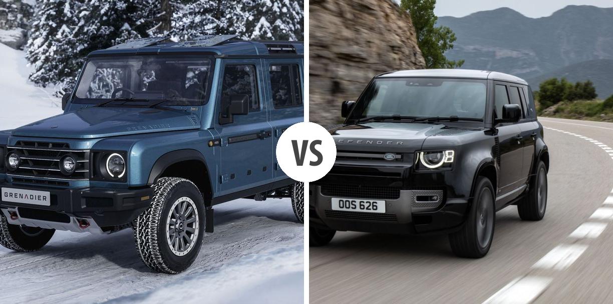 INEOS Grenadier VS Land Rover Defender – Vergleiche Preise, Leistung ...