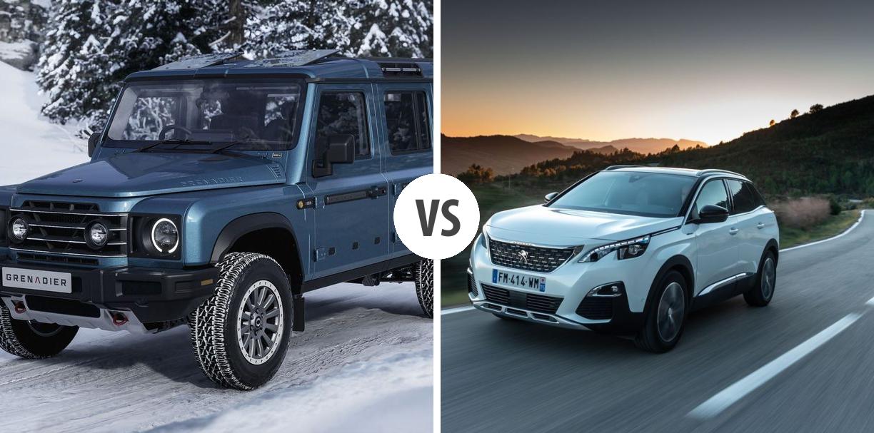 INEOS Grenadier VS Peugeot 3008 – Vergleiche Preise, Leistung ...