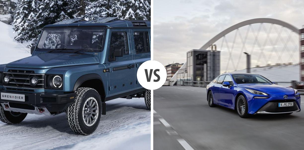 INEOS Grenadier VS Toyota Mirai – Vergleiche Preise, Leistung ...
