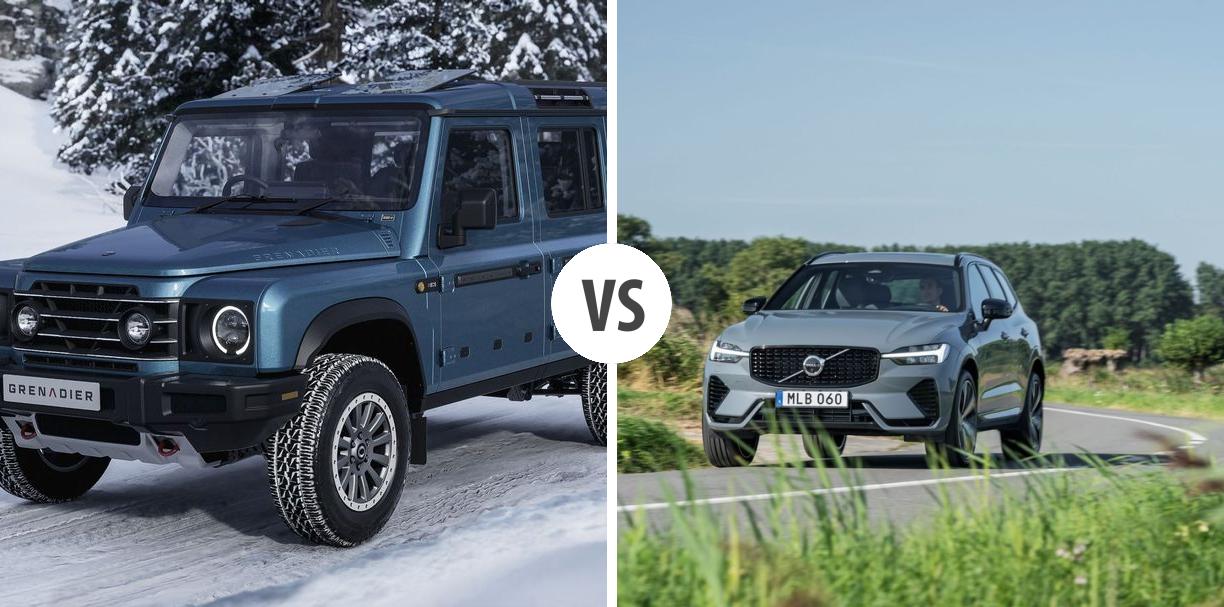 INEOS Grenadier VS Volvo XC60 – Vergleiche Preise, Leistung, Kofferraum ...