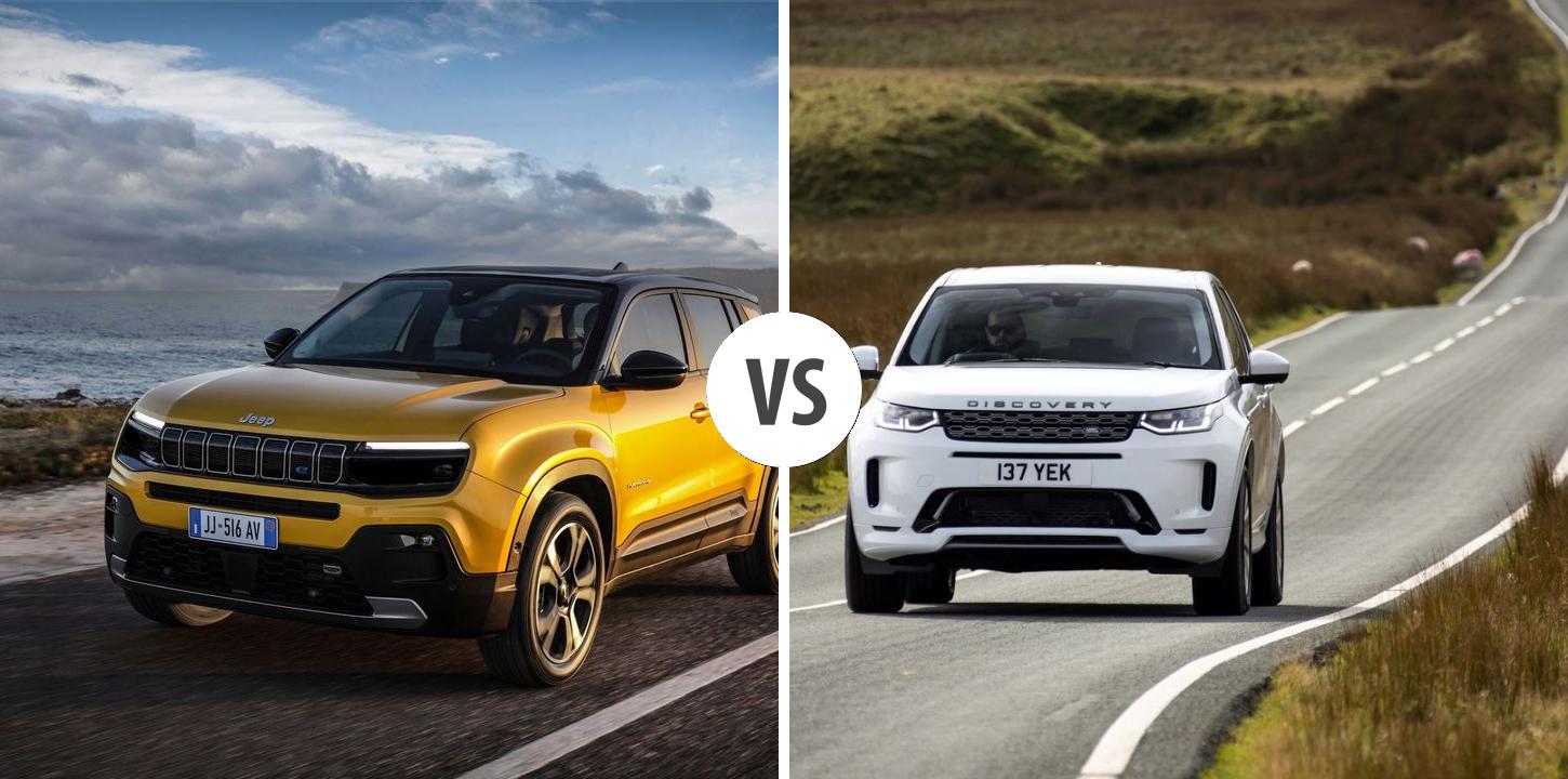Jeep Avenger Electric VS Land Rover Discovery Sport – Vergleiche Preise ...