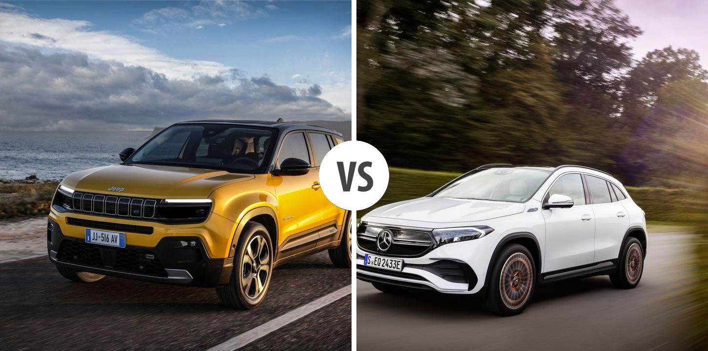 Jeep Avenger Electric VS Mercedes EQA – Vergleiche Preise, Leistung ...