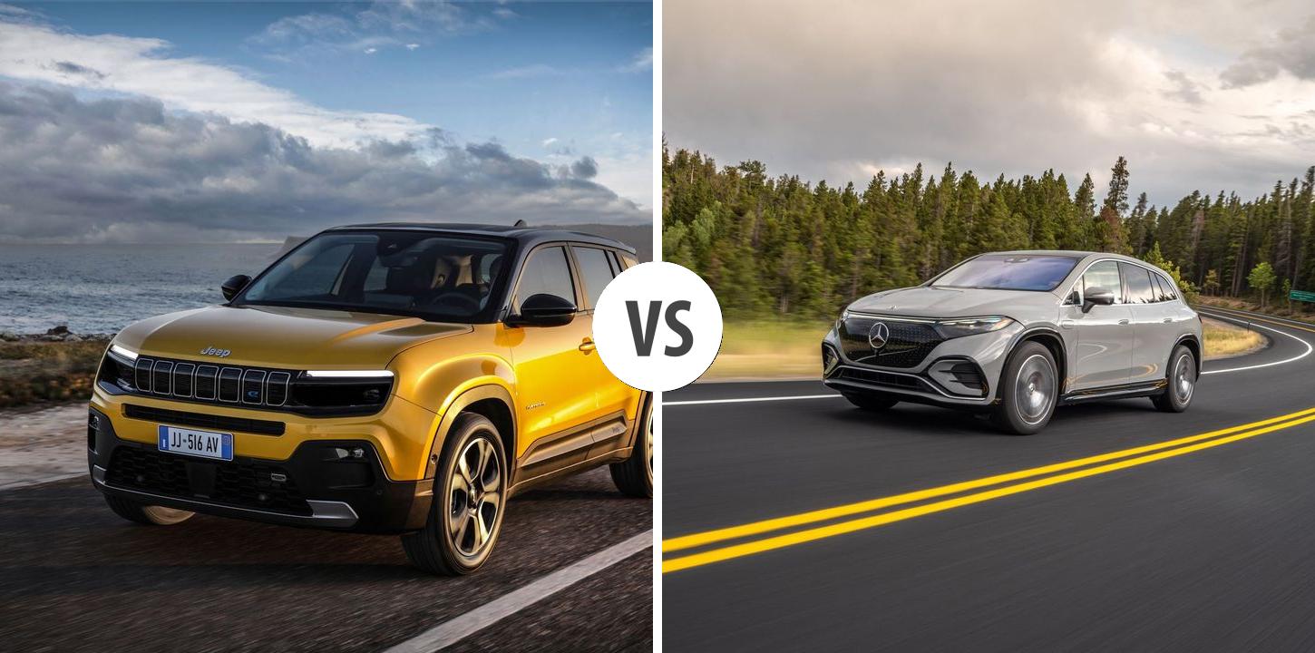 Jeep Avenger Electric VS Mercedes EQS SUV – Vergleiche Preise, Leistung ...
