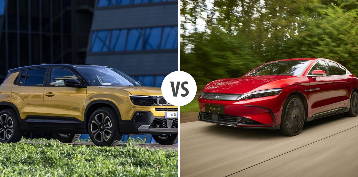 Jeep Avenger VS BYD Han – Vergleiche Preise, Leistung, Kofferraum ...