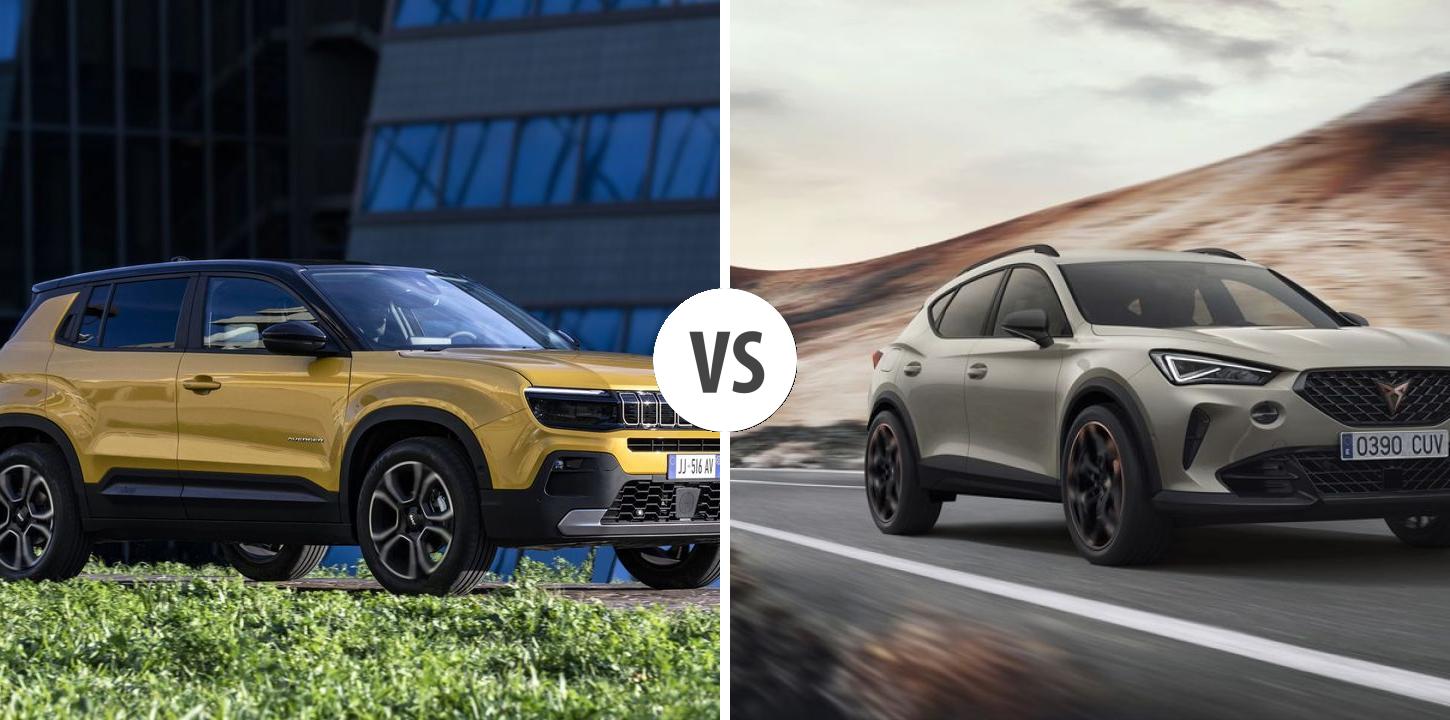 Jeep Avenger VS CUPRA Formentor – Vergleiche Preise, Leistung ...