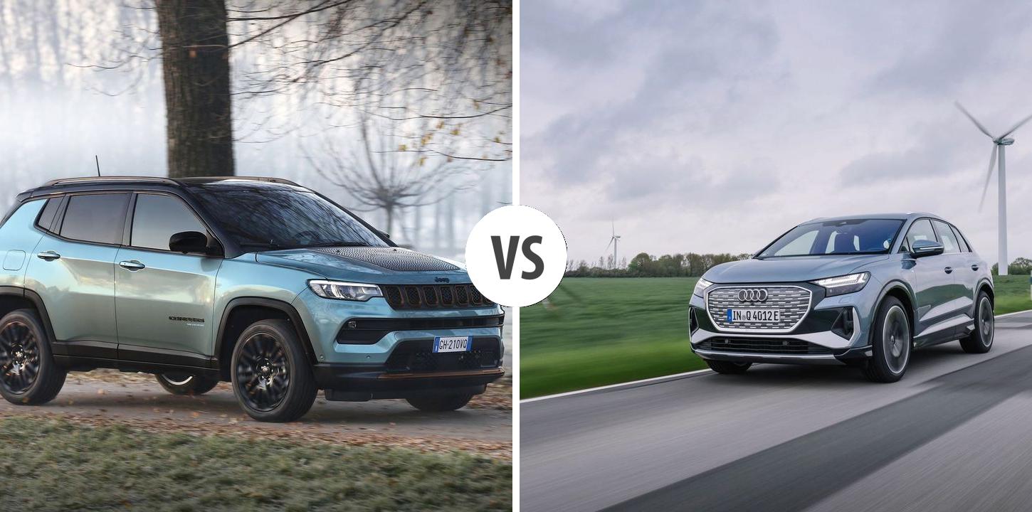 Jeep Compass VS Audi Q4 e-tron – Vergleiche Preise, Leistung ...