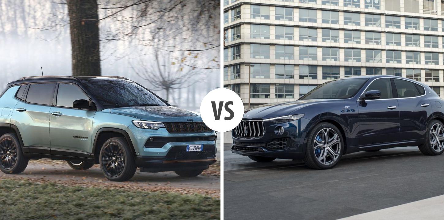 Jeep Compass VS Maserati Levante – Vergleiche Preise, Leistung ...