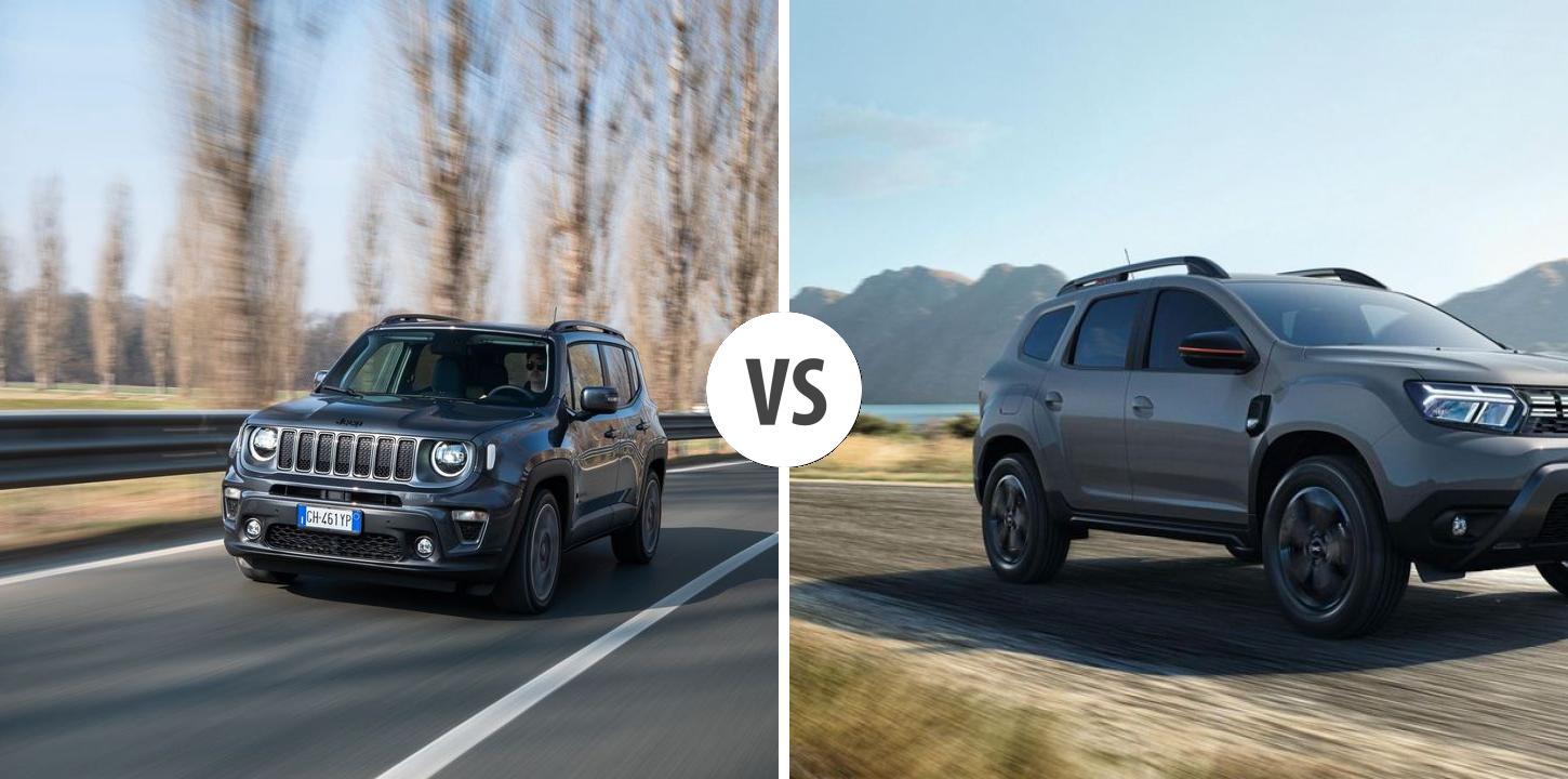 Jeep Renegade VS Dacia Duster – Vergleiche Preise, Leistung, Kofferraum & Ausstattungen ...